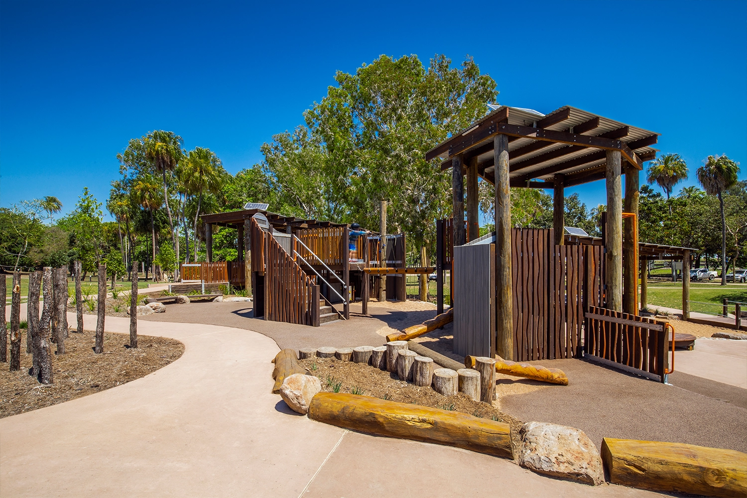 Plantation Park, Nature Based Play Area Landscape Architecture & Design ...